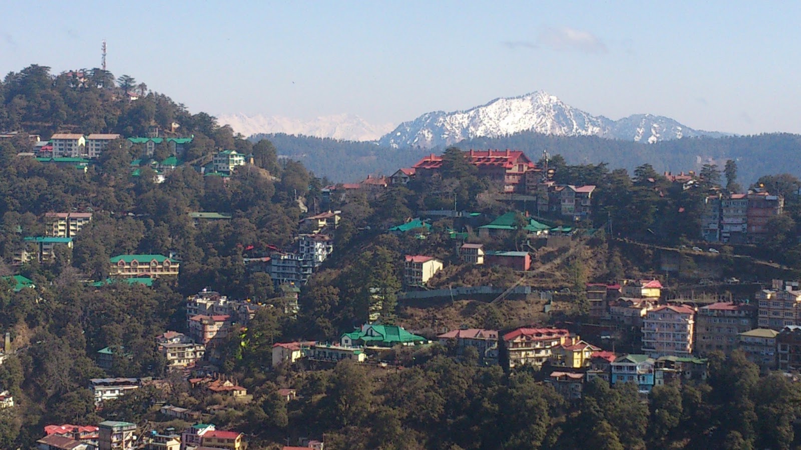 The Unadorned: Shimla: A View from Scandal Point