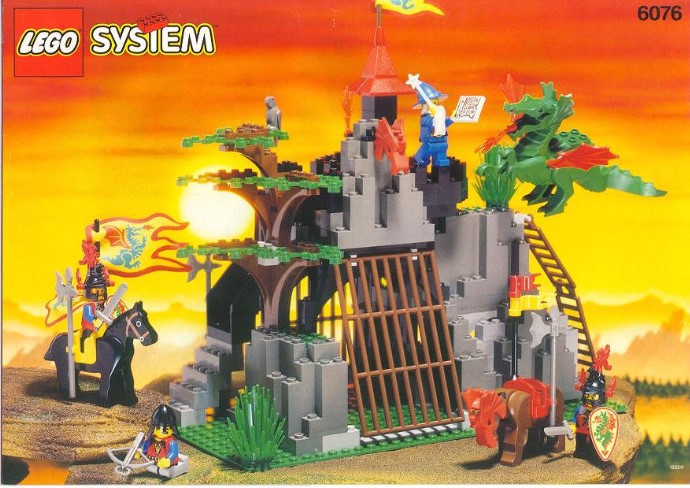 Steve's LEGO Blog: The Lego Dragon Knights Sets 1993-1995