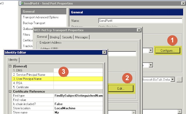 Ax Bytes A Call To Sspi Failed Ax Biztalk Wcf Service