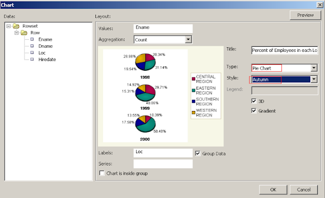 Publishing multiple templates for a BI Publisher Report