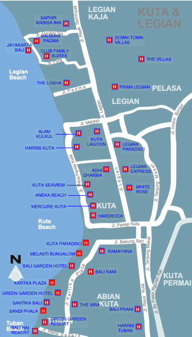 Daftar hotel murah di kuta bali - sawarna hidup