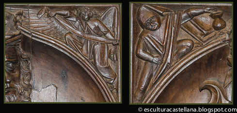 escultura castellana: SILLERÍAS DE CORO (X)