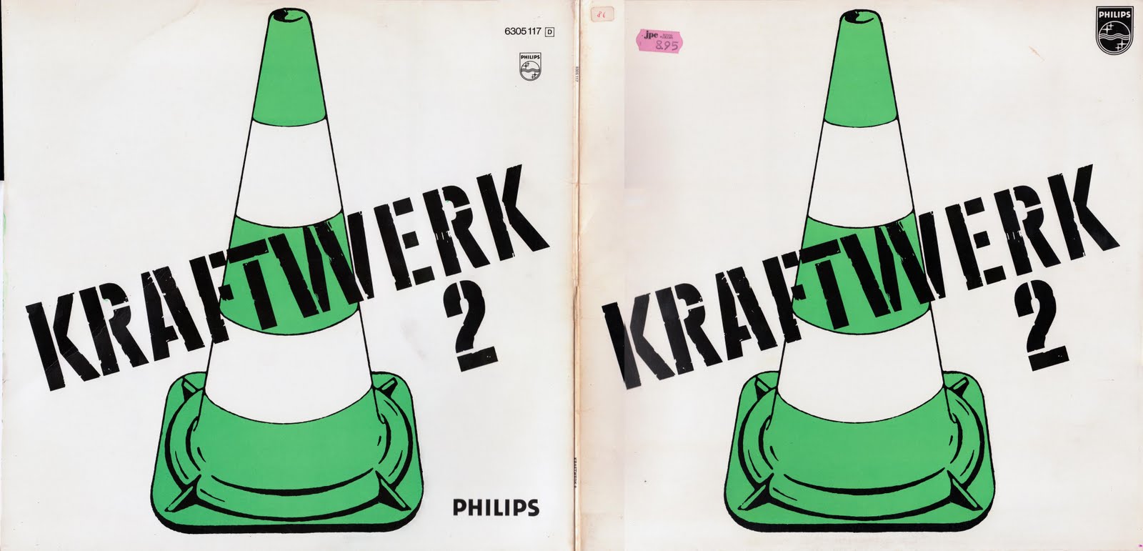 Kraftwerk: Kraftwerk 2 (1972) {Original 'Philips 6305117 D' Vinyl Issue ...