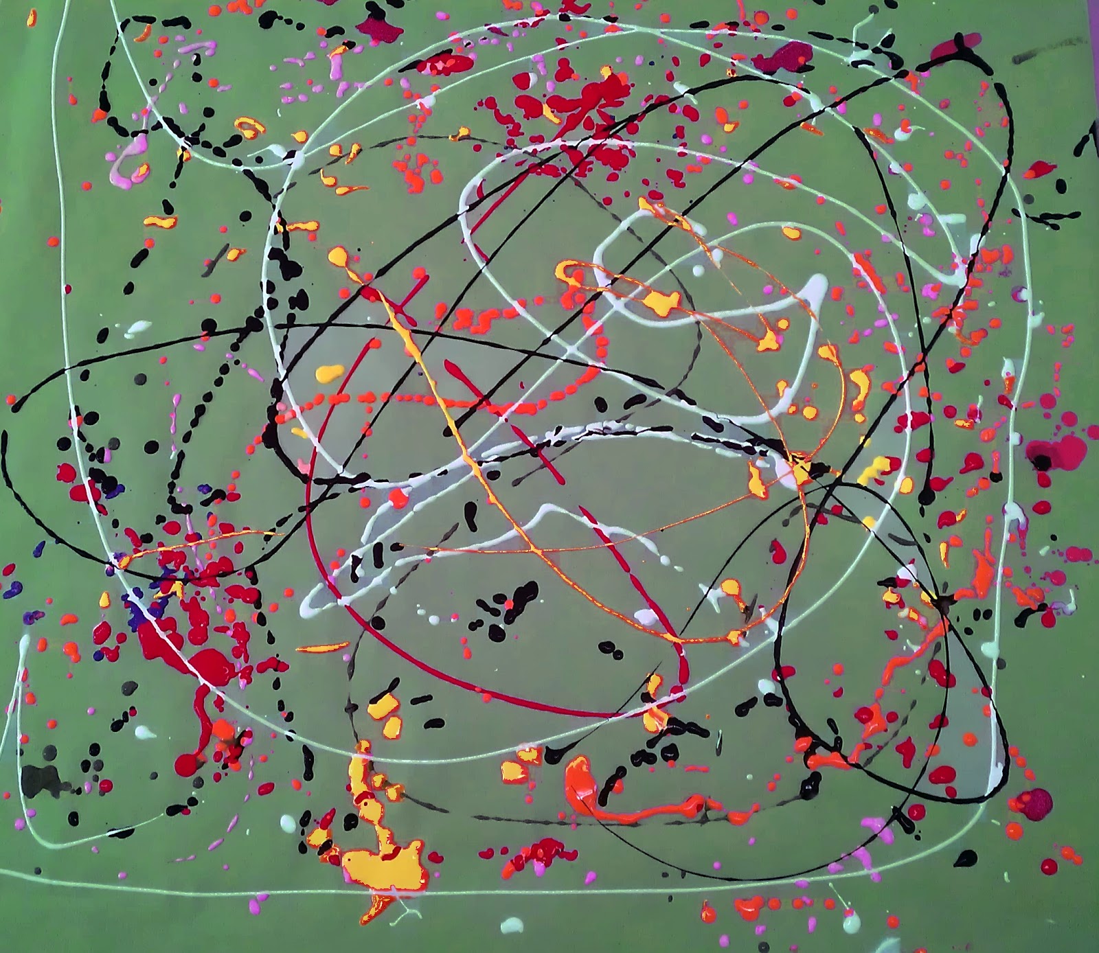 EL RINCON DE LA MAESTRA: POLLOCK COLECTIVO