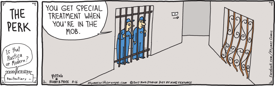 Mystery Fanfare: Cartoon of the Day: The Perk