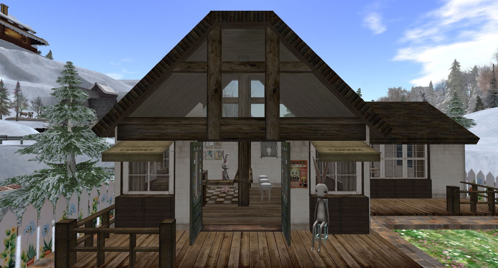 [SL] Mainland: [Snow Bunny Cottage] Snowland
