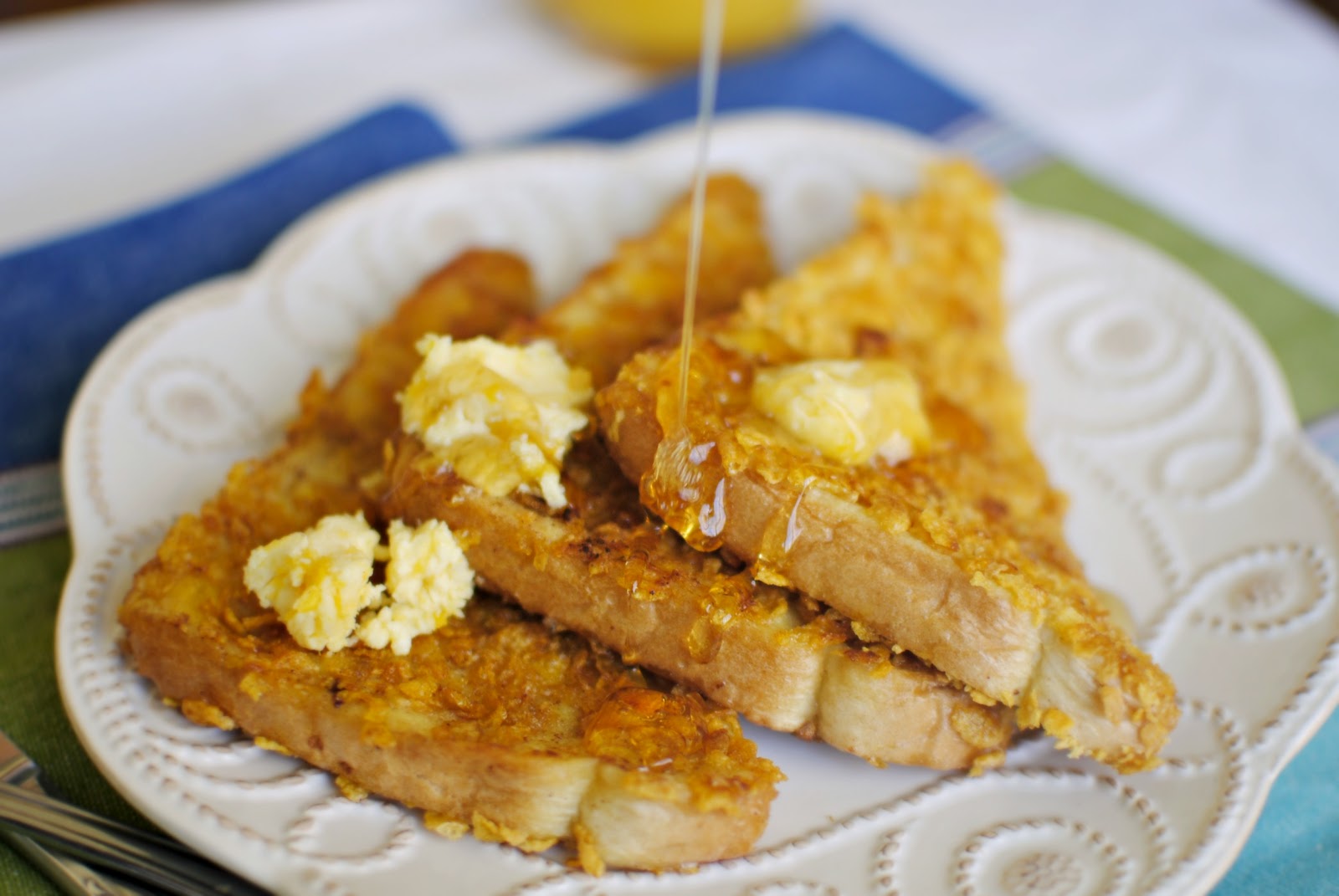 Cornflake Crusted French Toast - Simply Scratch