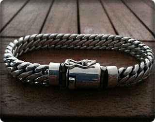 perhiasan aksesoris cowok gelang cowok gelang perak bali borobudur ...