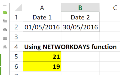 Tips-tips Rumus Excel: Menghitung Hari Kerja dengan NETWORKDAYS dan ...