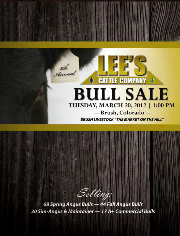 Trausch Farms: Lee's Cattle Company Bull Sale!!! TODAY! Check it out!