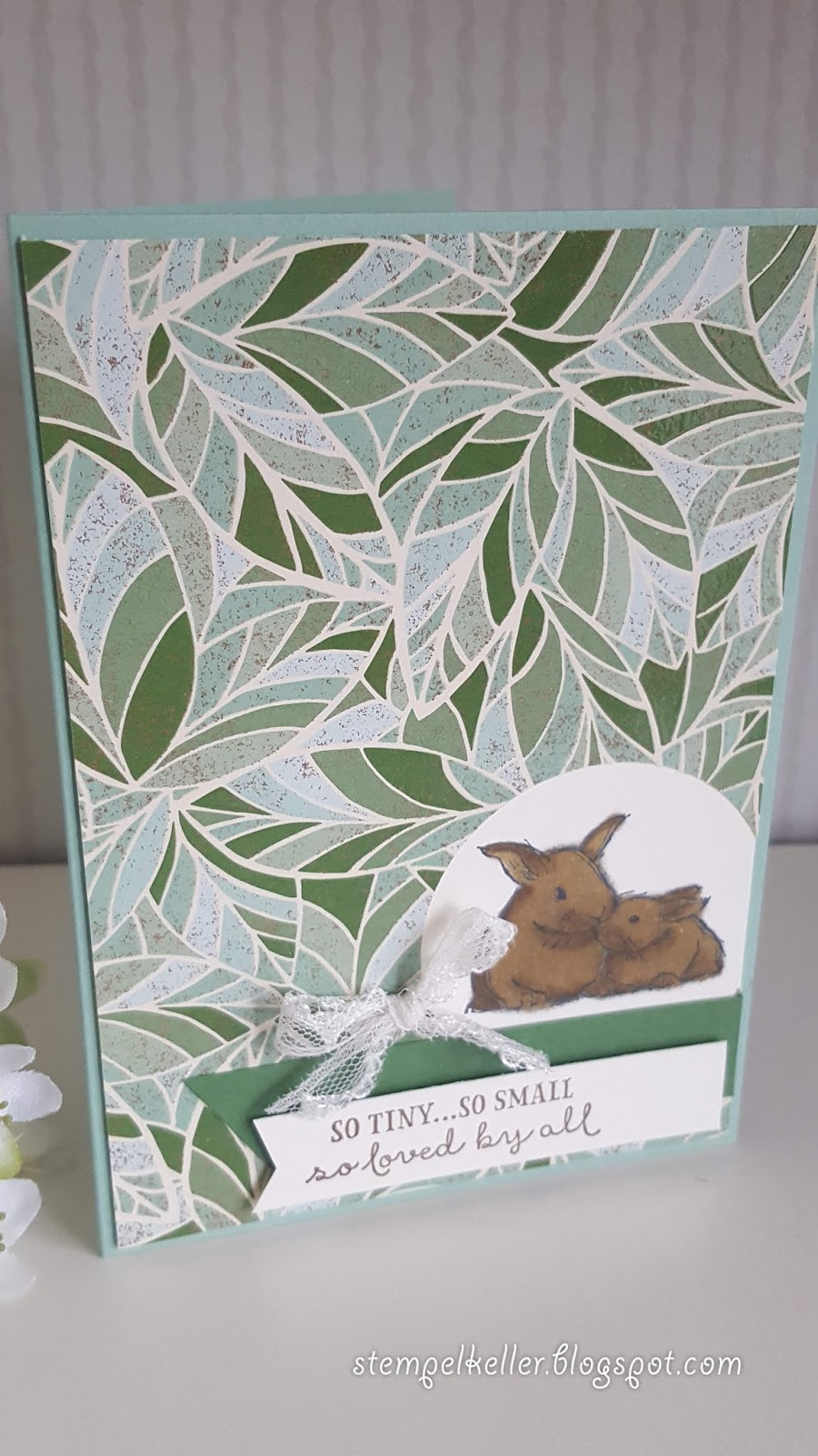 Stempelkeller: Babykarte Wildly Happy