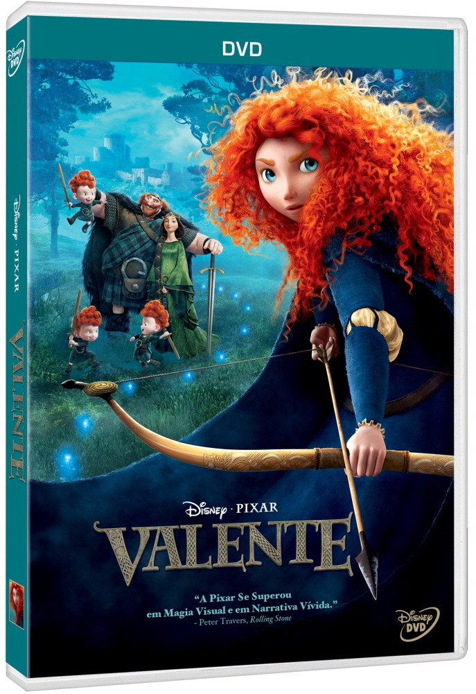 Valente | Capas DVD e Blu-ray - Pixar Brasil Blog
