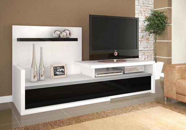 Uma Vida Perfeita: Modelos de racks para deixar sua sala super moderna