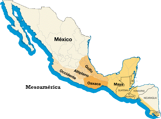 OCCIDENTE MESOAMERICANO : Limites Del Occidente