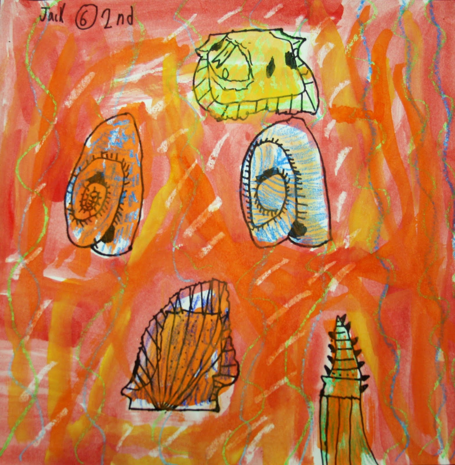 Briargrove Elementary Art Page: Nature Observations: Grades 1 and 2