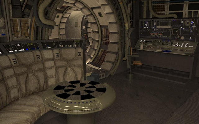 Stinson's All Things Star Wars Blog: Millennium Falcon Interior