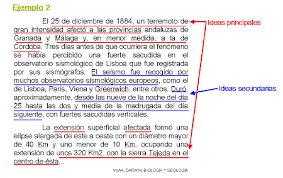 Orientacion : SUBRAYADO