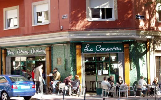 Caminando por Madrid: Bar la Conserva