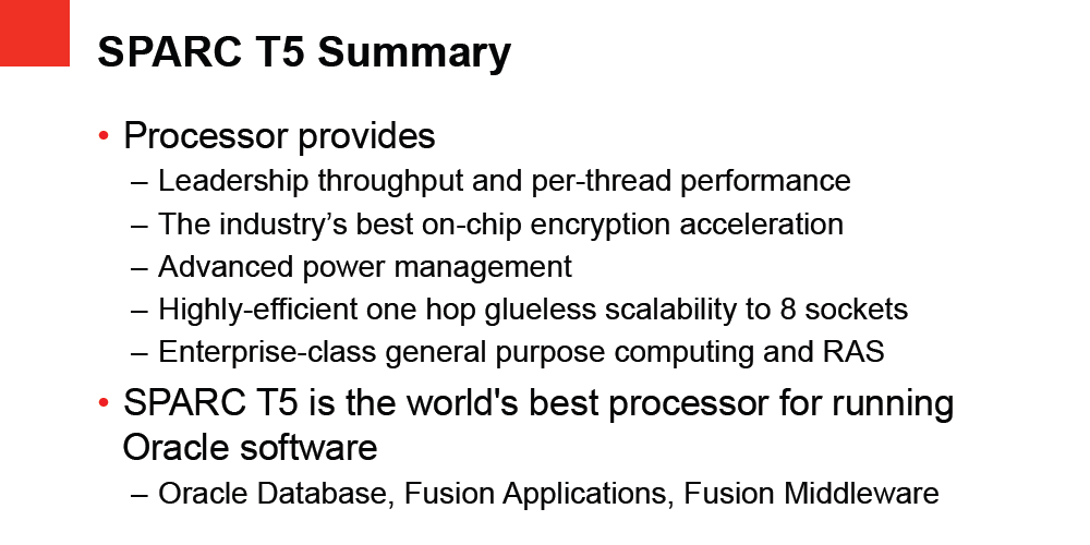 Network Management: Hot Chips 24: SPARC T5 Overview