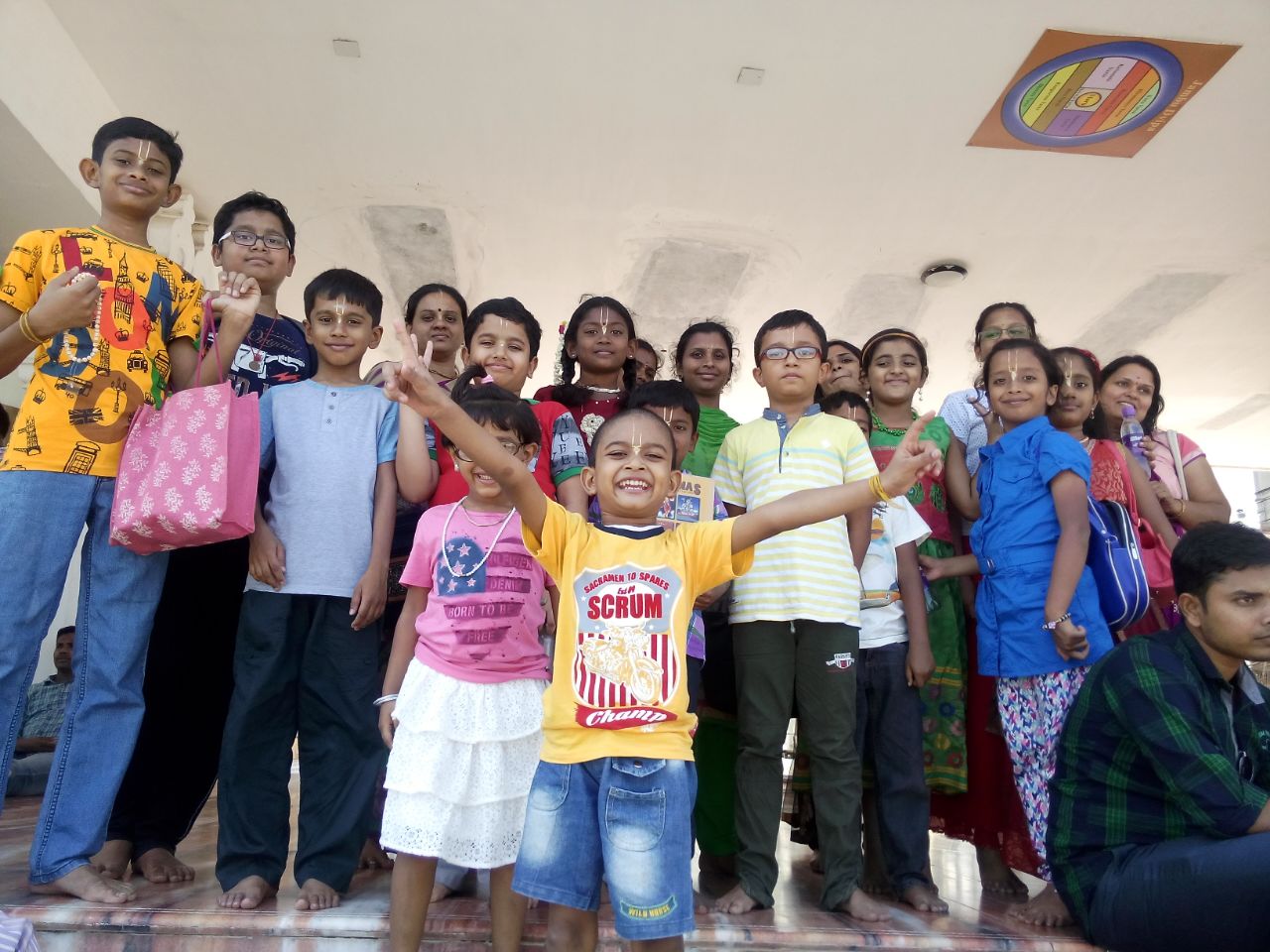 (Kids Classes) Sundara Murari dasa Chennai: ISKCON Chennai Temple visit ...