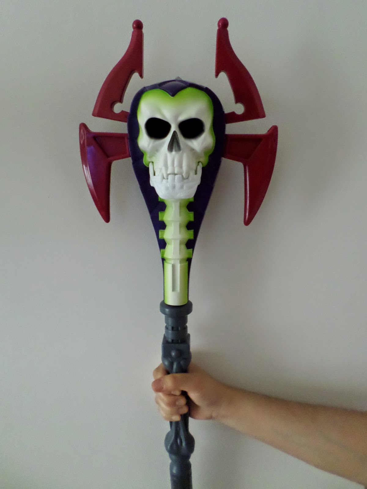 My Best Toys: New Adventures of He-Man...Skeletor Skull Staff...