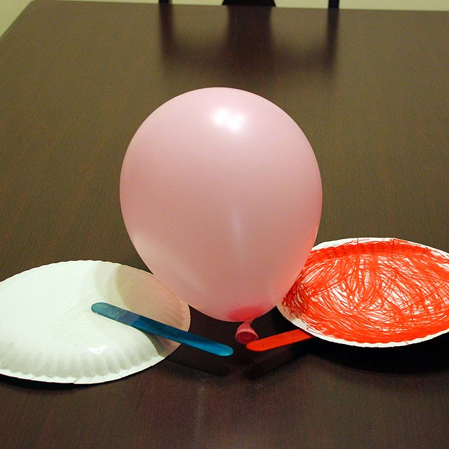 Balloon Ping Pong Activity: Balloon Birthday Party | Munchkins and Mayhem
