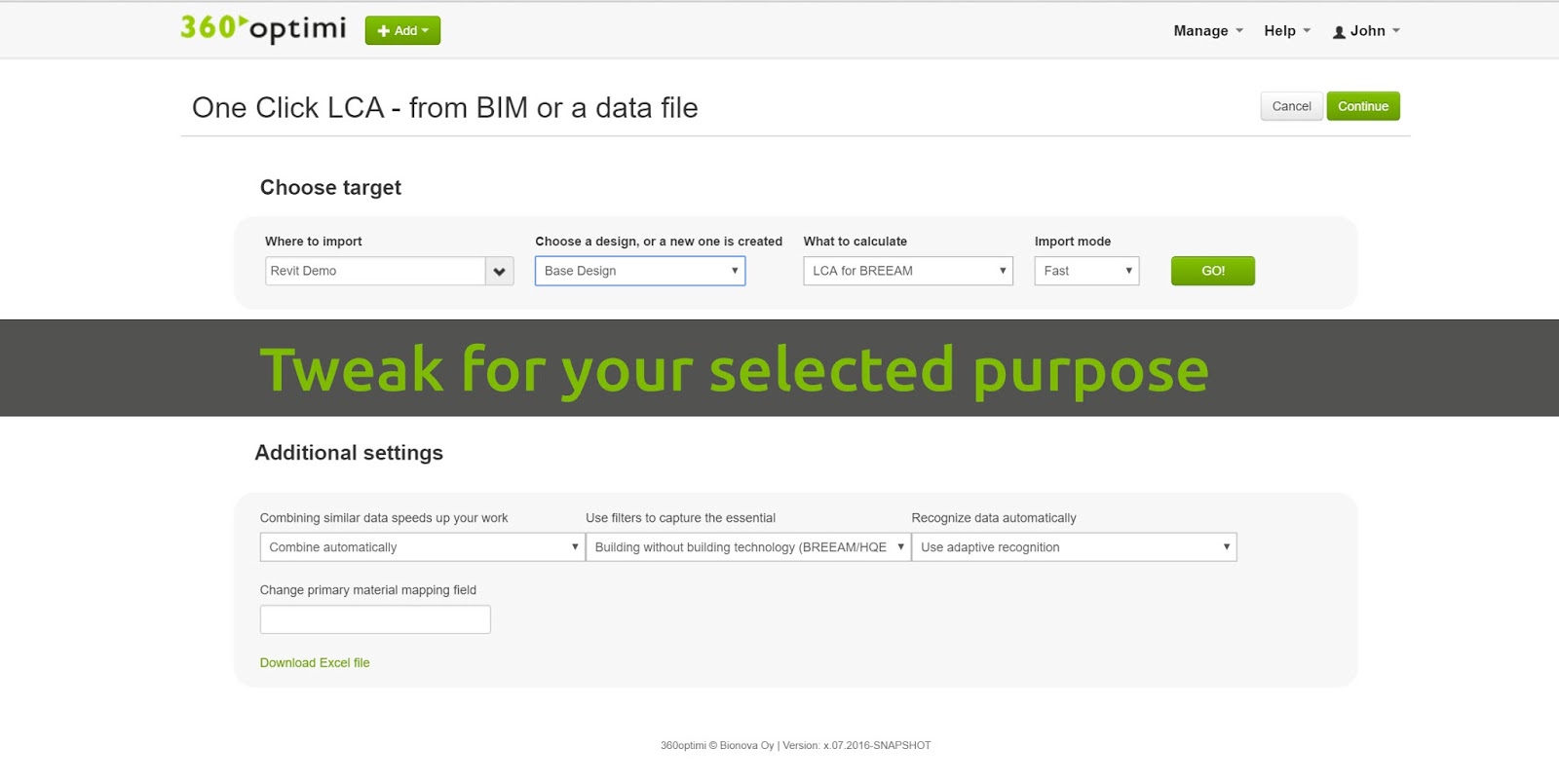 Revit Add-Ons: One Click LCA (Life-Cycle Assessment)