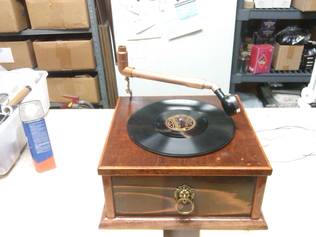 MRX Designs: Phonograph Prop Redux