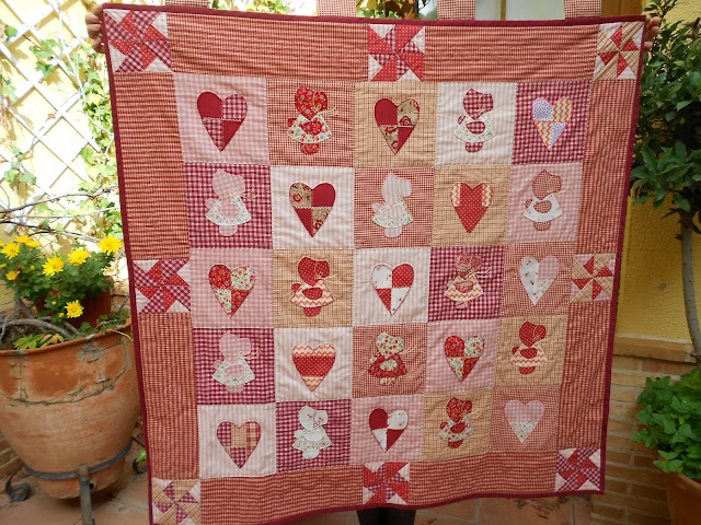 CON EL DEDAL DE LADO: ¡Por fin! Quilt Country terminado