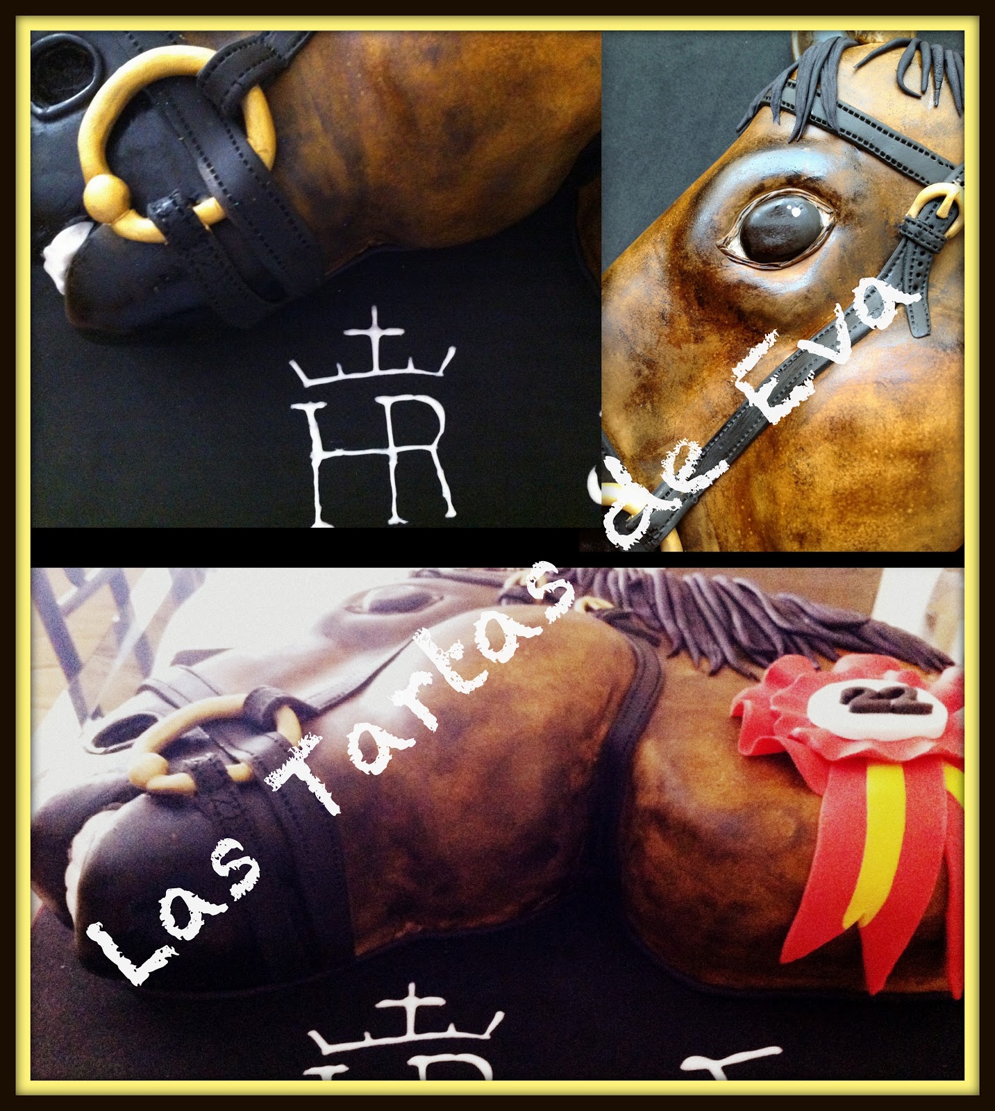 Las Tartas de Eva: Tarta Cabeza de Caballo / Horse Head Cake