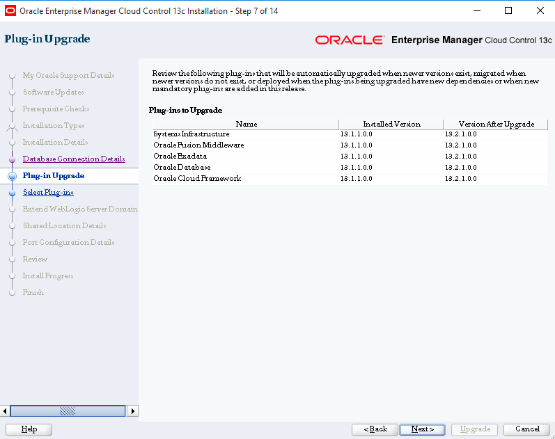 Oracle: Oracle OMS upgrade from 13.1 to 13.2 version