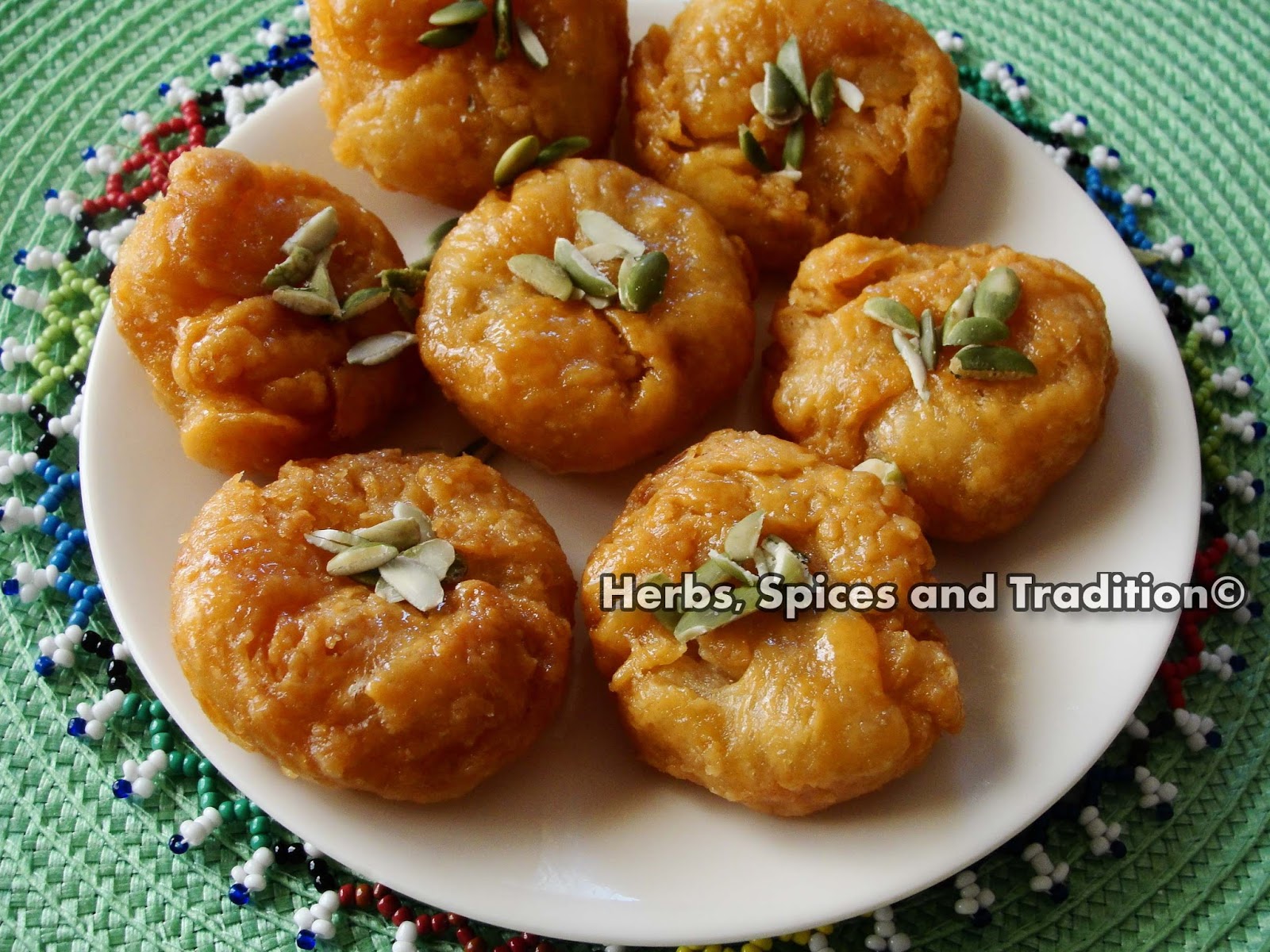 Herbs, Spices and Tradition: Baloo Shahi (Indian styled doughnut)