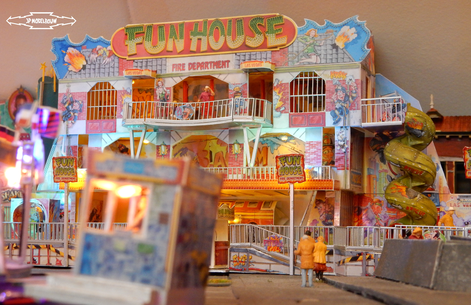 JP modelbouw: Fun House Fire Department