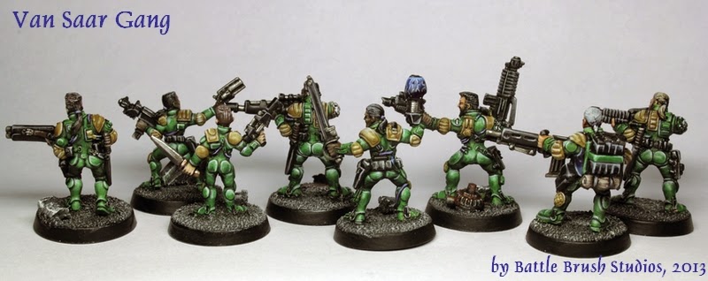 Battle Brush Studios: Showcase: Van Saar Gang