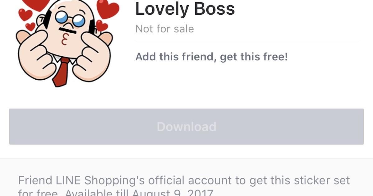 LINE Stickers Community: Free- Lovely BOSS sticker