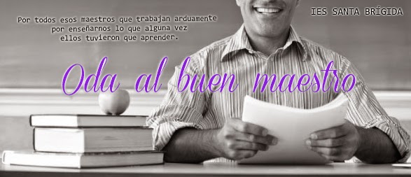 Oda al buen maestro ~ Biblioteca Pedro Lezcano