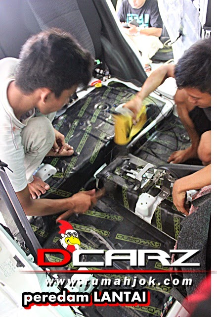 PASANG PEREDAM MOBIL AUTOMAT BEKASI