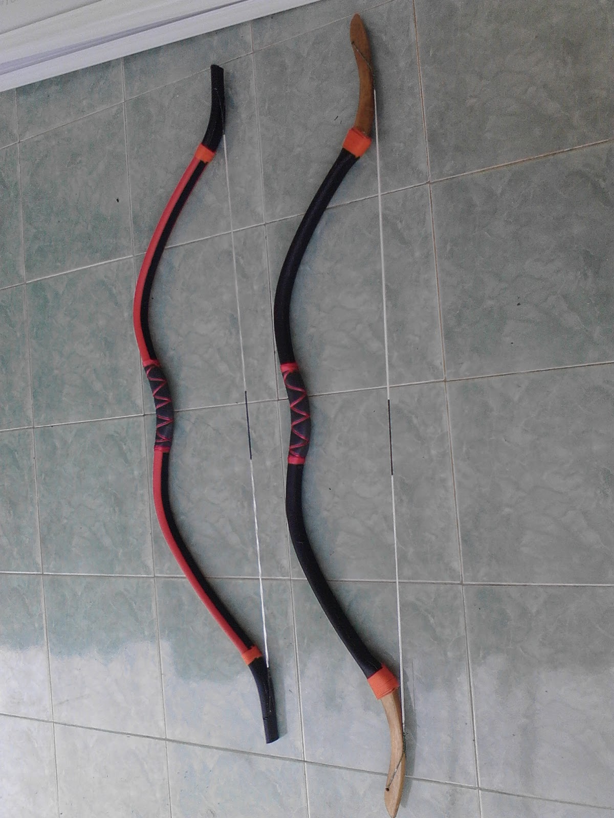 Jenis Busur Tempur bukanlah seperti busur standar.. - anak panah bambu