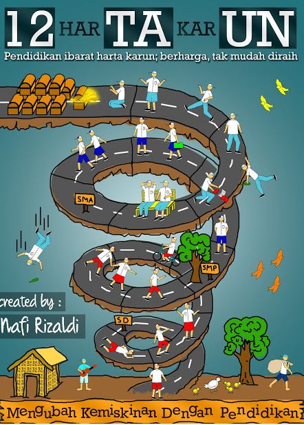 Contoh Poster Pendidikan dengan Makna Tersembunyi [Kreatif dan ...