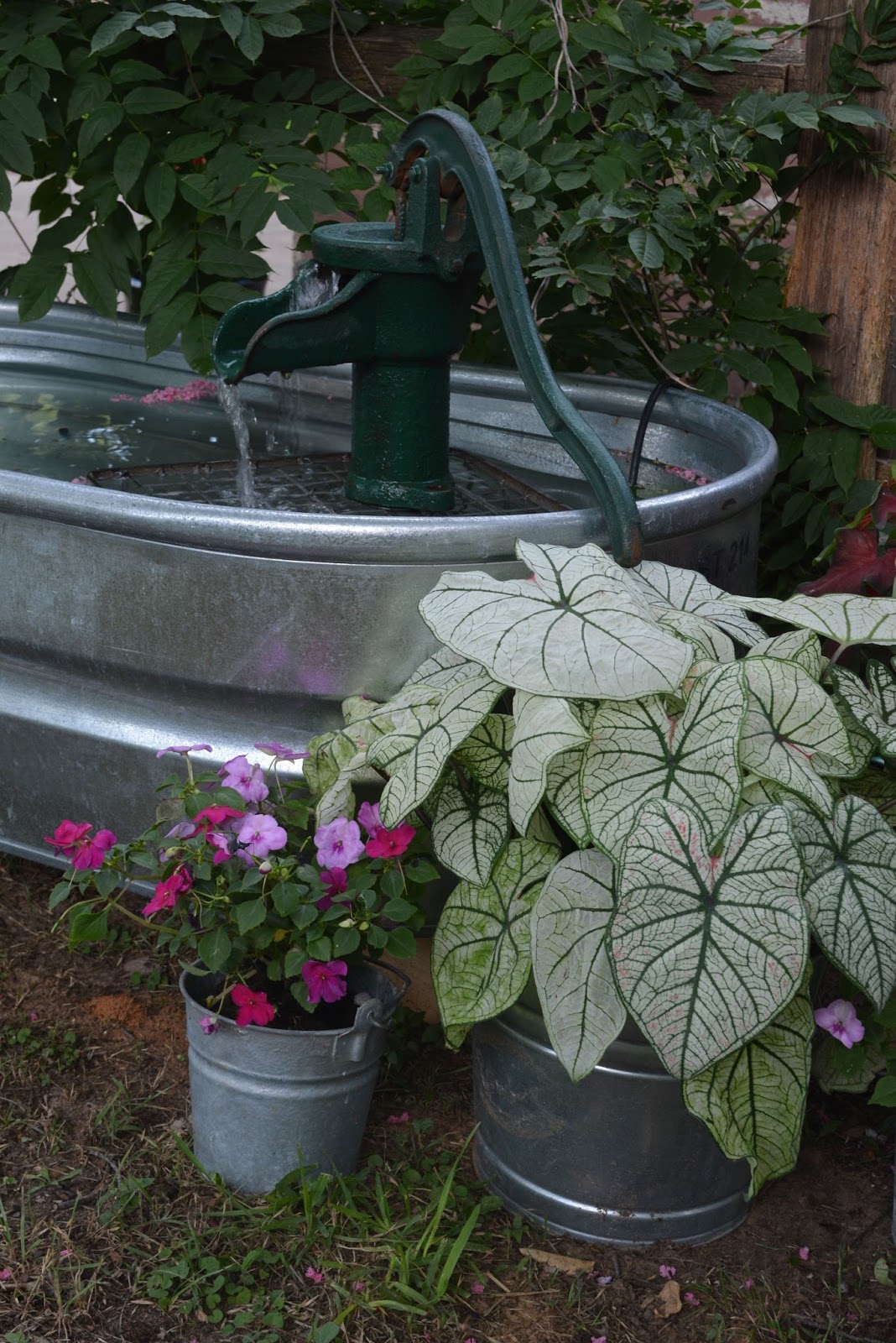 Let's Add Sprinkles: Our Farmhouse Chic Fountain