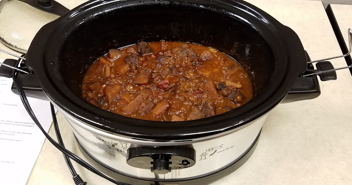 Franklin Public Library's Recipe Collection: Cowboy Stew (Slow Cooker)