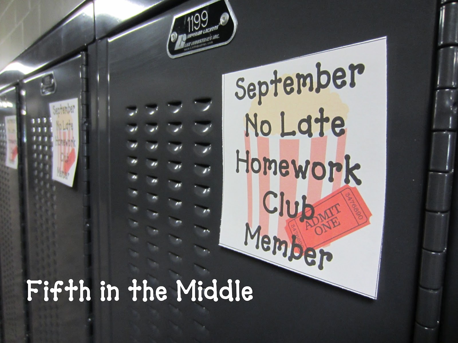 Tried It Tuesday - No Late Work Club | Fifth in the Middle