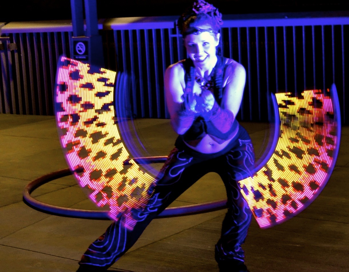 Professional LED Dancing — Ignis Pixel Poi, LED Cyr Wheels and the ...