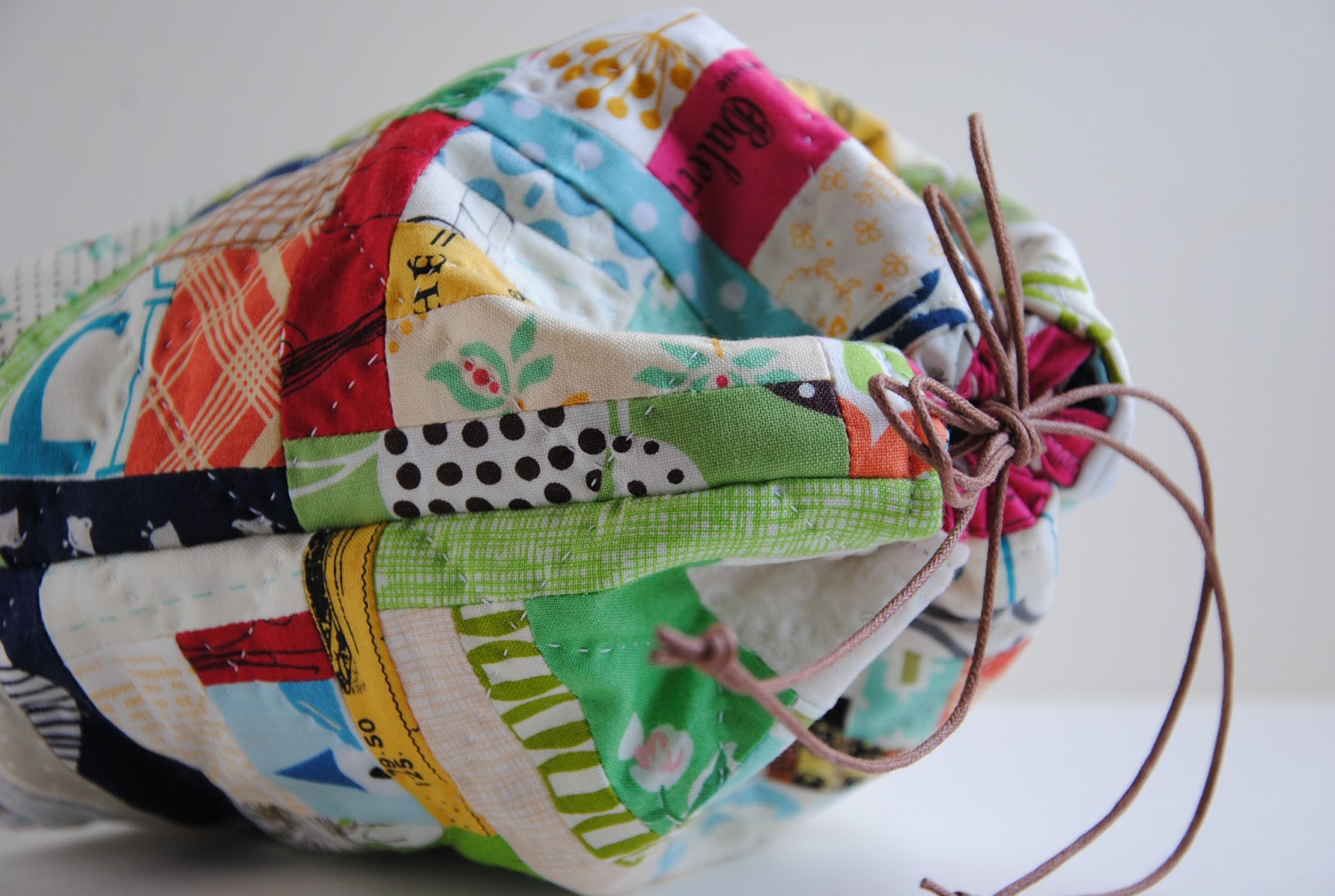 1/4" mark: Scrappiness patchwork