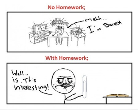 When I Have No Homework Vs. When I Have Homework.-FunnVids