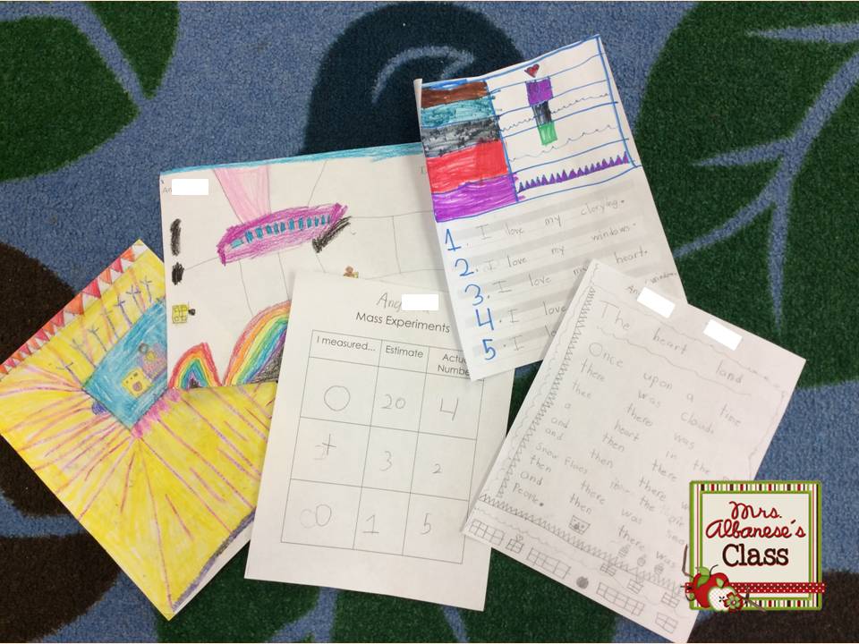 All About Student Portfolios! | Mrs. Albanese's Kindergarten Class