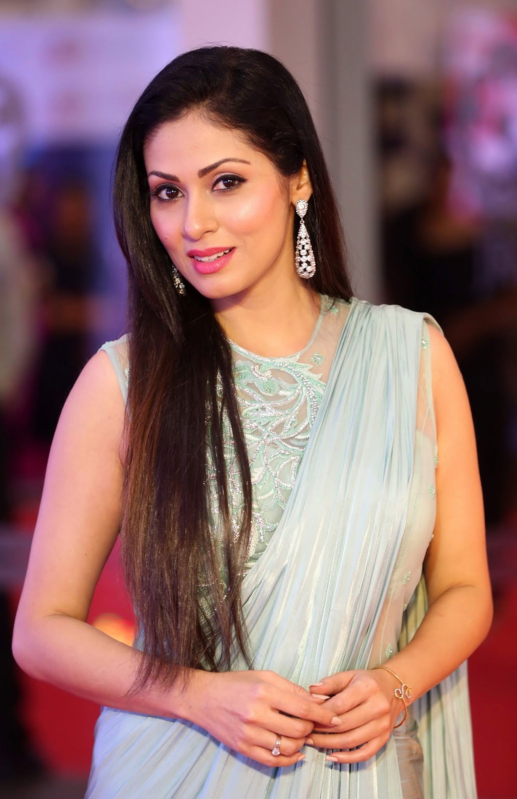 Actress Sadha Stills At Gaana Mirchi Music Awards 2018