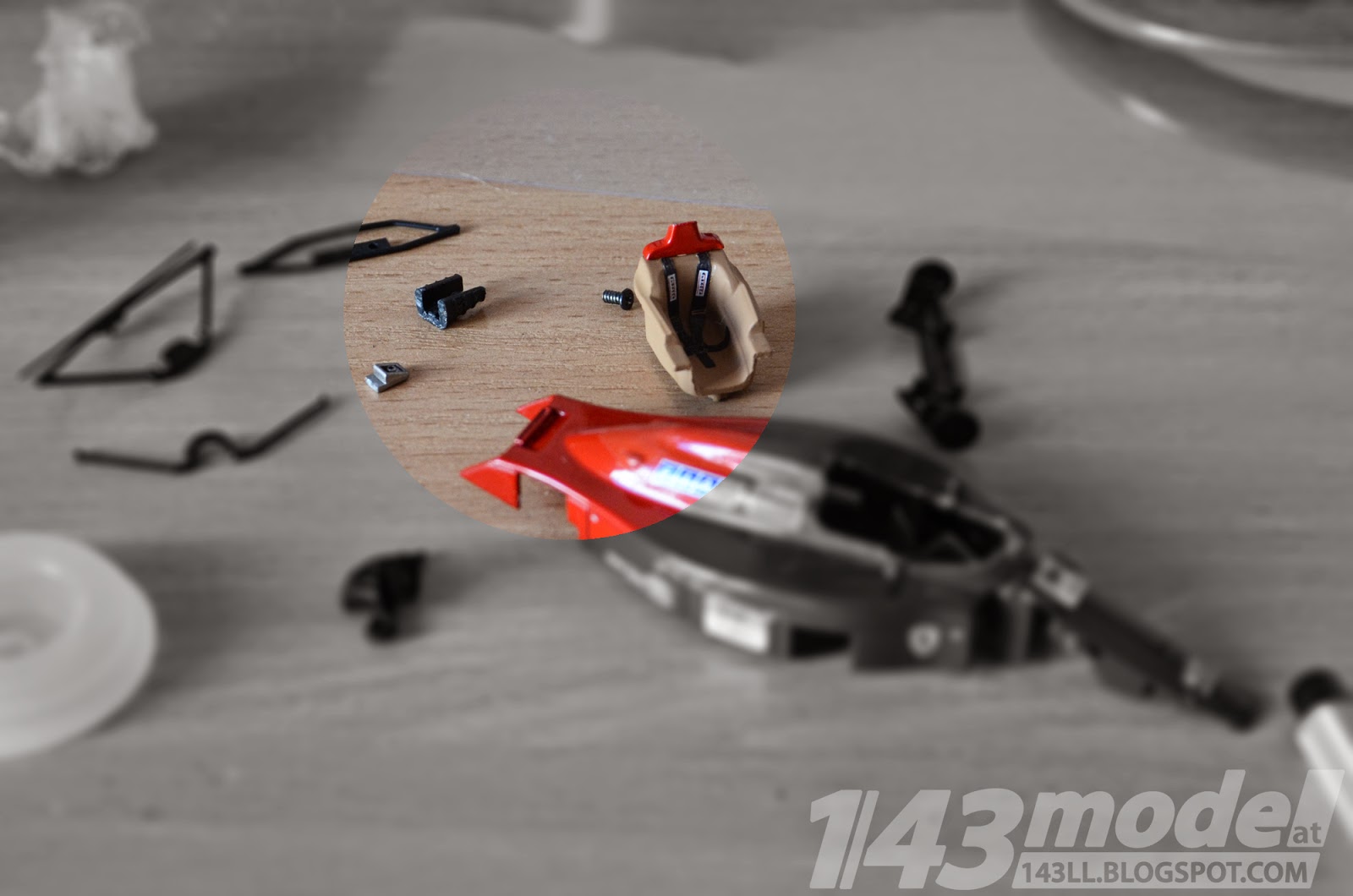 143modell: Ferrari F640-189, Custom Ixo 1/43