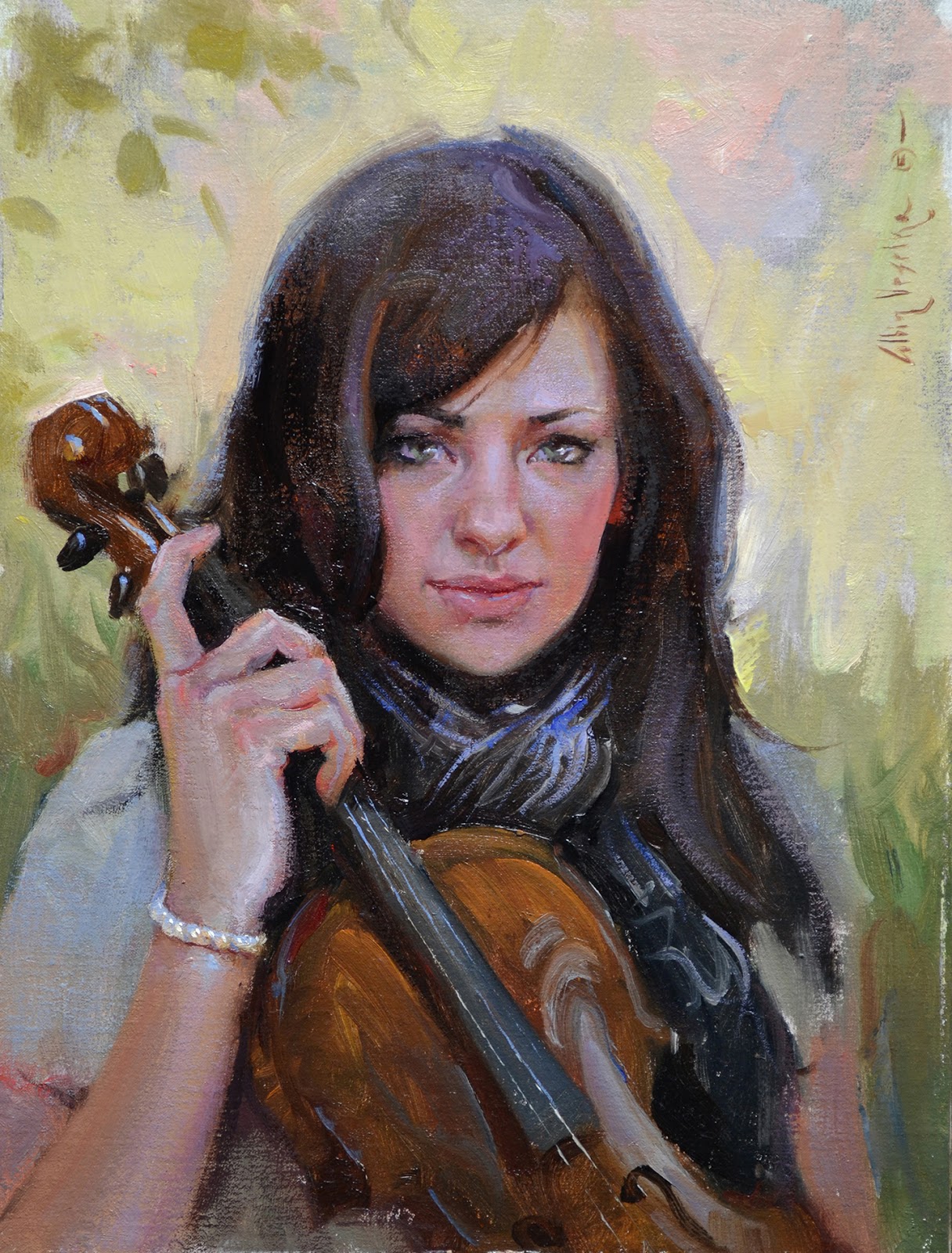 Albin VESELKA | Catherine La Rose ~ The Poet of Painting