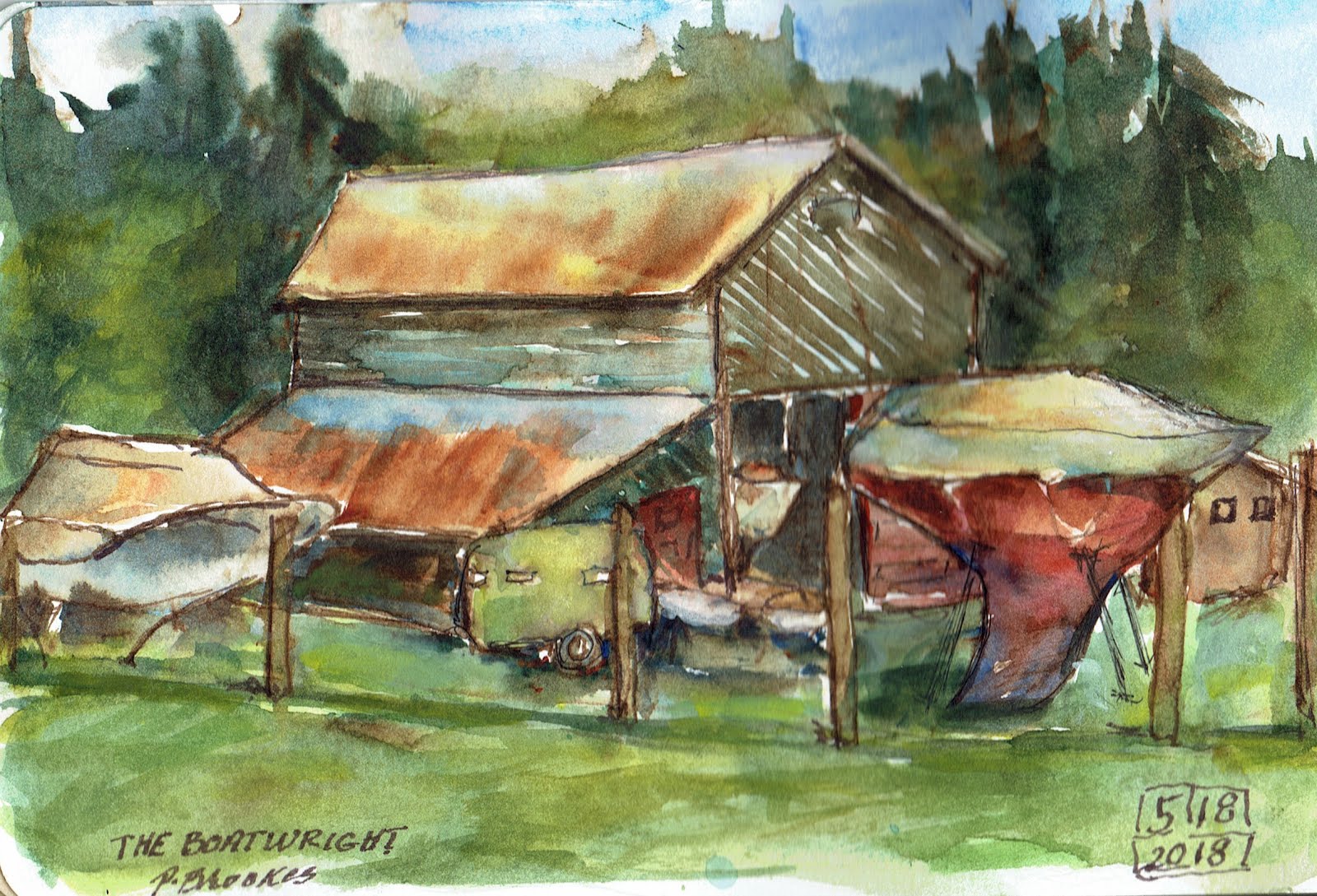 Whidbey Island Sketchers: 2018